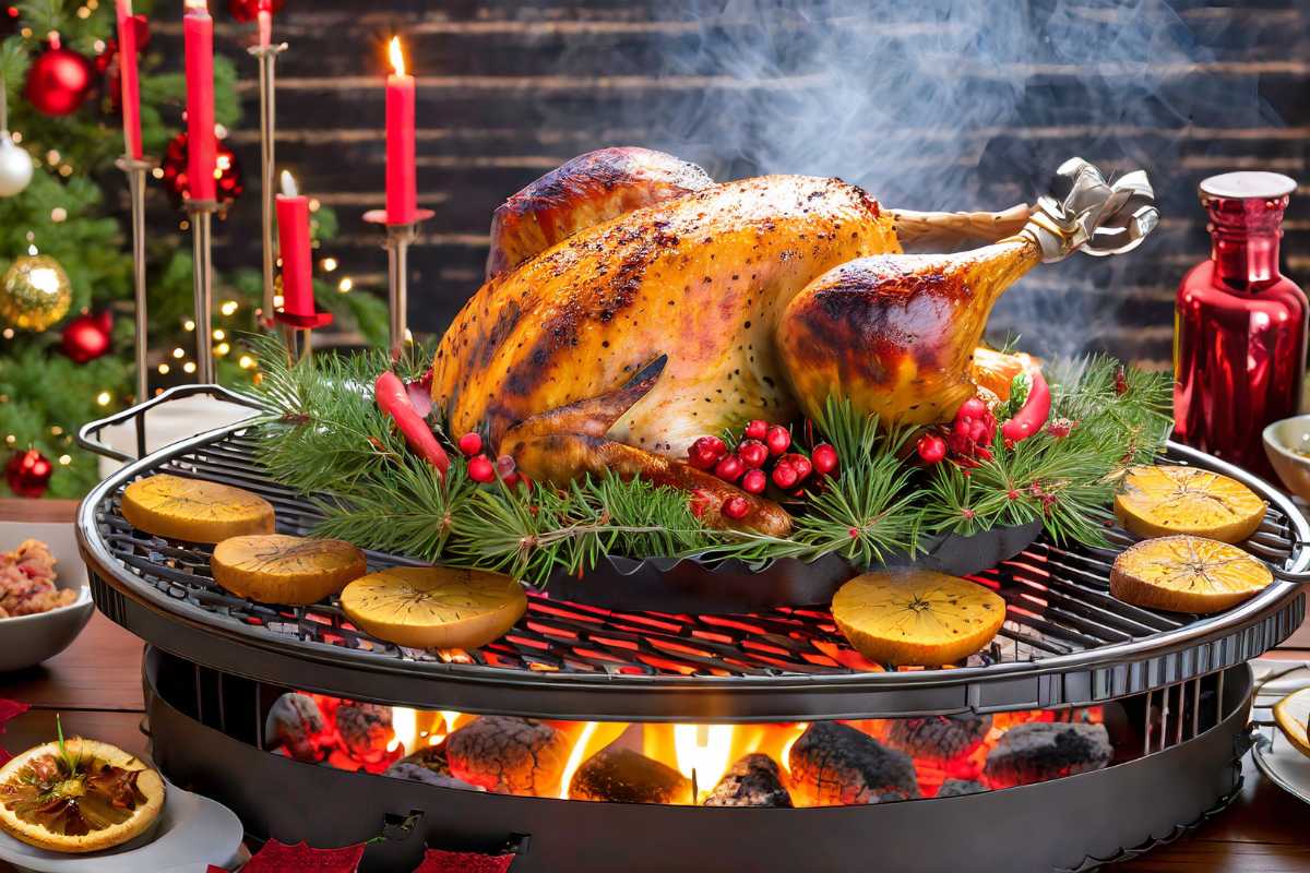 Peru de Natal na Churrasqueira: Dicas para um Assado Perfeito | Blog